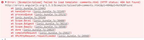 javascript angularjs cannot find template stack overflow