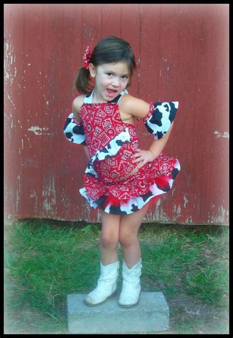 Cowgirl Pageant Casual Wear Pageant Cupcake Outfit Country