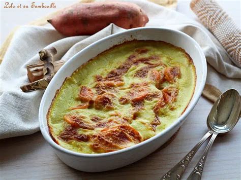 Gratin De Patates Douces Au Lait De Coco • Lolo Et Sa Tambouille