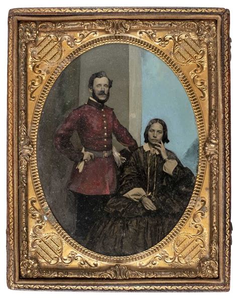 Lot 154 Half Plate Ambrotype Of A British Officer