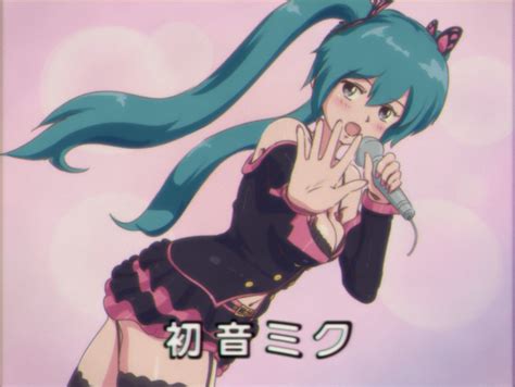 hatsune miku vocaloid and 1 more drawn by shio kaze
