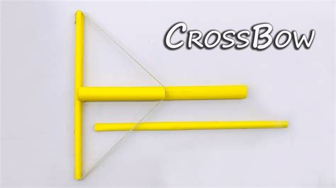 How To Make A Paper Crossbow