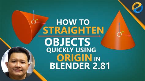 how to straighten objects quickly using the new origin feature in