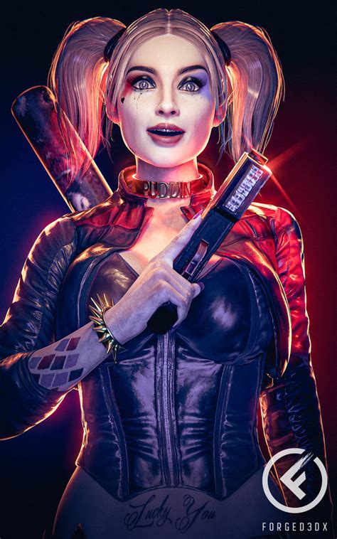 Harley Quinn By Forged3dx On Deviantart
