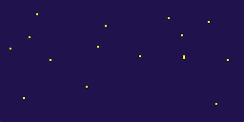 Shooting Star Pixel Art