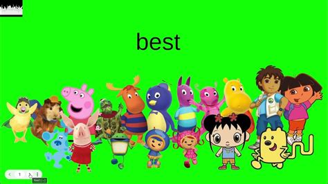 Best To Worst Nick Jr Characters Youtube
