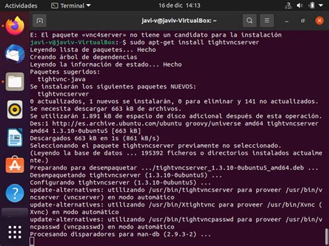 cómo configurar un servidor vnc en ubuntu sin interfaz gráfica