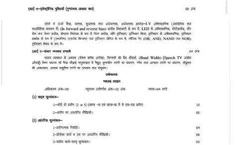 Up Board Physics Class 12 Syllabus 2024 2025 With Exam Pattern
