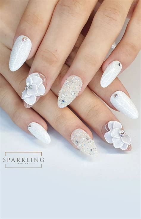 3d Wedding Nail Art