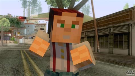 Jesse Minecraft Story Skin Para Gta San Andreas