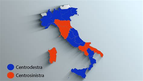 Elezioni Regionali Mappa Dellitalia Chi è In Vantaggio Tra