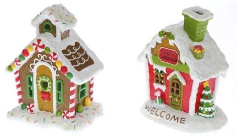North Pole Santas Workshop Gingerbread House For Fairy Garden