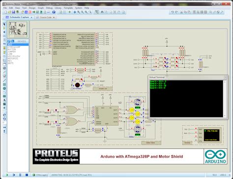 arduino pcb proteus library circuit boards