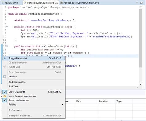 debugging with eclipse baeldung
