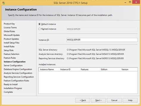 dinesh s blog being compiled installing sql server 2016 ctp 2 1 step by step and