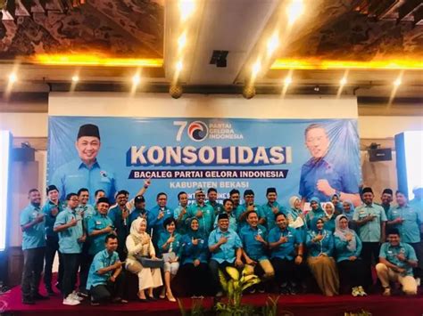 Siap Rebut 7 Kursi Dprd Bakal Caleg Partai Gelora Kabupaten Bekasi