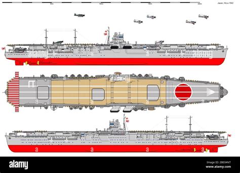 The Imperial Japanese Navy Aircraft Carrier Hiryu Was Constructed