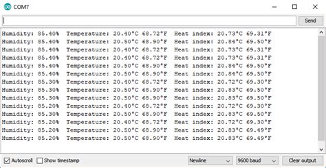 esp32 with dht11 dht22 temperature and humidity sensor