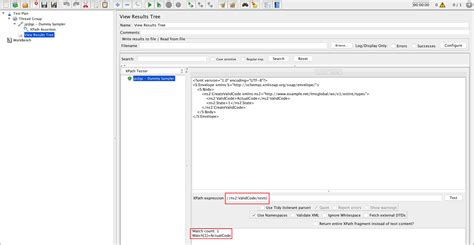 java xml path assertion in jmeter stack overflow