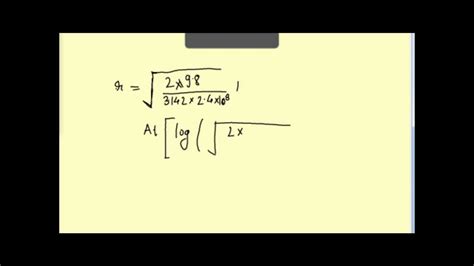 Performing Calculation Using Log Antilog Tables Youtube