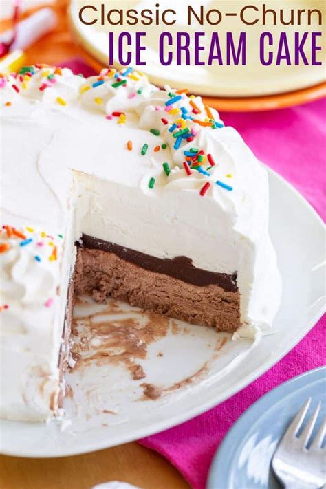 Easy Homemade Ice Cream Cake Cupcakes And Kale Chips