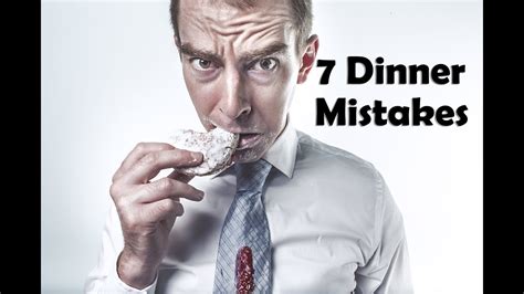 7 Dinner Mistakes You Must Avoid To Stay Healthy Youtube