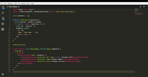 sử dụng react bootstrap table trong reactjs