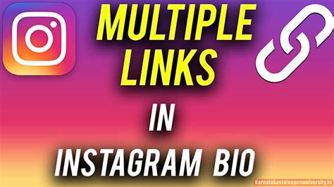How To Add Multiple Links To Your Instagram Bio From One Link To Many