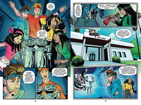 Virtual Reality Madness Spy Ninjas An Original Graphic Novel 1 By