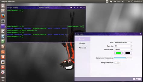 install linux deepin terminal in ubuntu linux mint other ubuntu