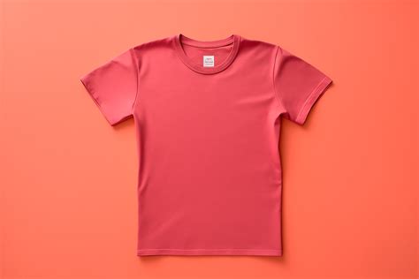 Blank Red T Shirt Mockup Graphic By Nayem Khan · Creative Fabrica