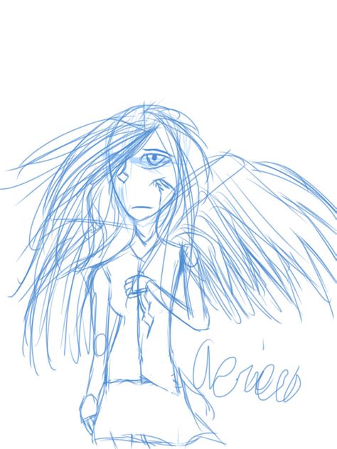 Aeries Rough Sketch By Rosiedrawstrash On Deviantart