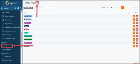 how to add edit and delete tags in leads management tapclicks