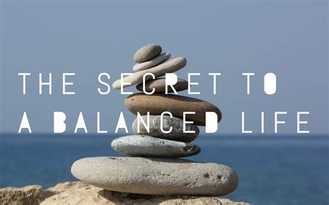 The Secret To A Balanced Life Lifeonaire