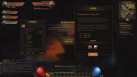 rpg and mmo ui 4 unity asset
