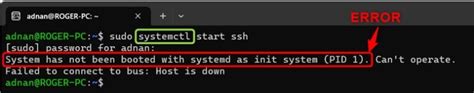 [solved] system has not been booted with systemd as init system