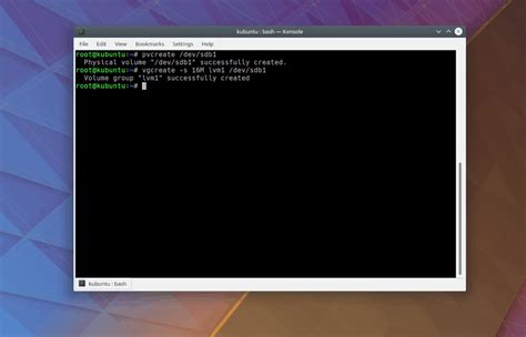 how to create a basic lvm volume on linux