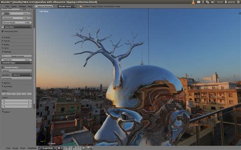 equirectangular reflection refraction in viewport and game engine with