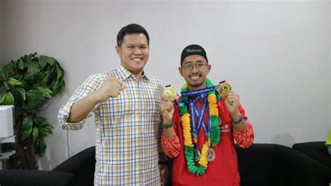 Ukir Prestasi Atlet Asal Sergai Raih Dua Emas Di Asean Para Games 2022
