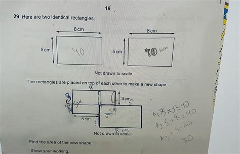 Solved 29 Here Are Two Identical Rectangles Not Drawn To