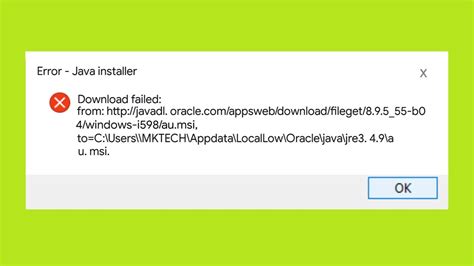 How To Fix Java Installer Download Failed Error Windows 10 8 7 How