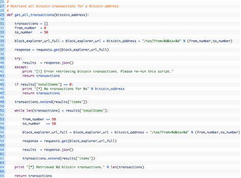 follow the bitcoin with python blockexplorer and bellingcat