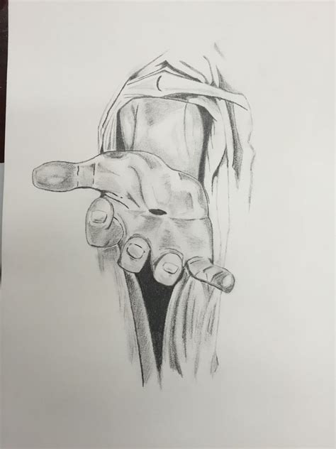 Pencil Drawings Of Jesus Hands