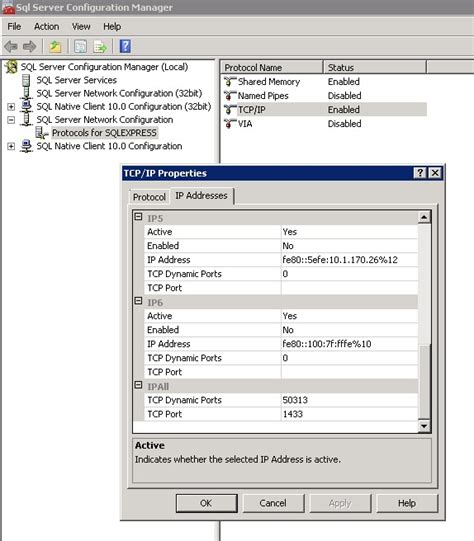 a network related or instance specific error occurred while