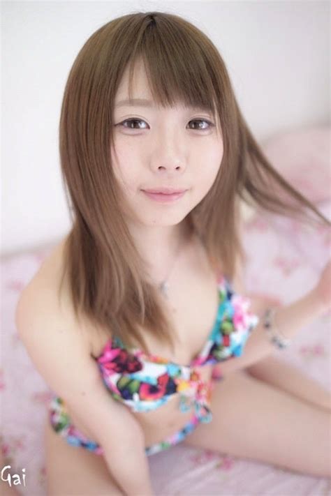 子猫のような女の子・杏ちゃむちゃん 16『カラフルビキニ 2』 Gais Portrait Photo