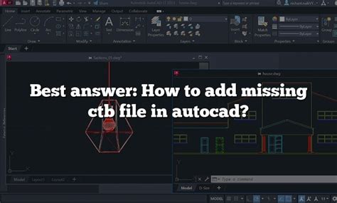 best answer how to add missing ctb file in autocad