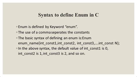 cs3353 unit 2 enumerated data types youtube