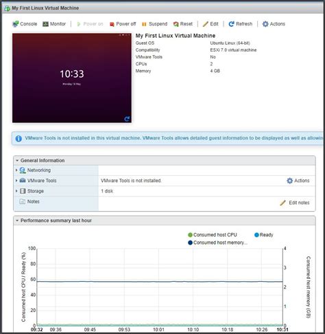 how to install open vm tools for linux on a vmware linux virtual