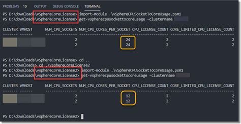 new vmware cpu licensing audit with powershell module 4sysops