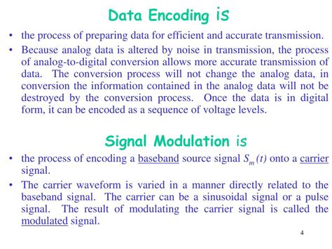 ppt lecture 3 data encoding and signal modulation powerpoint